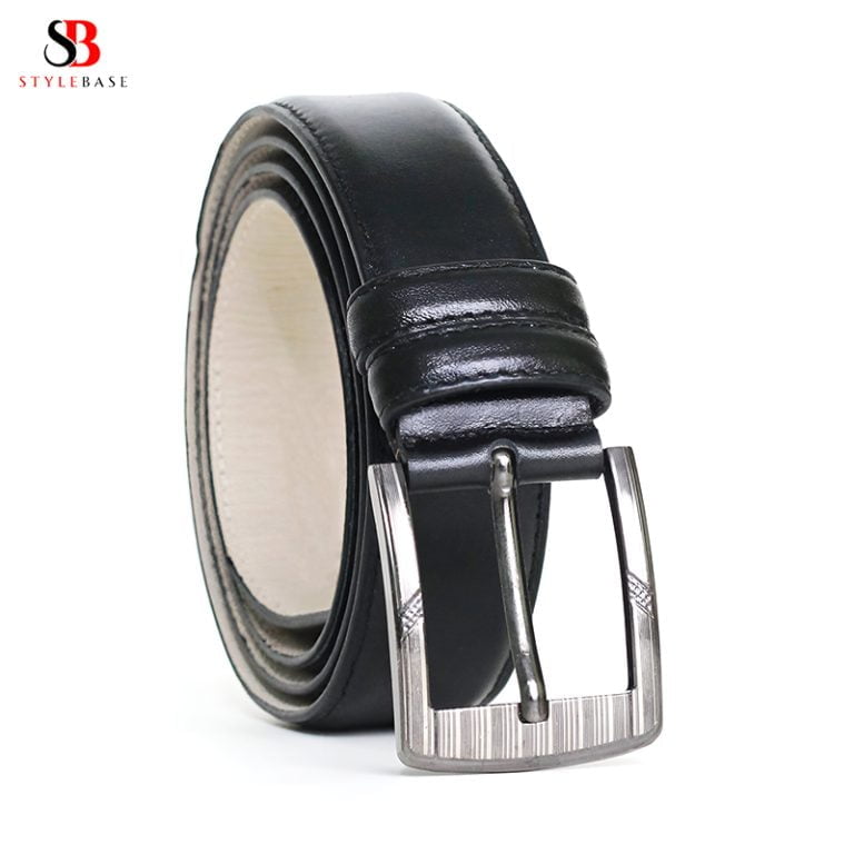 BFM1 Formal 1″ Genuine Leather Belt for Men – Style Base